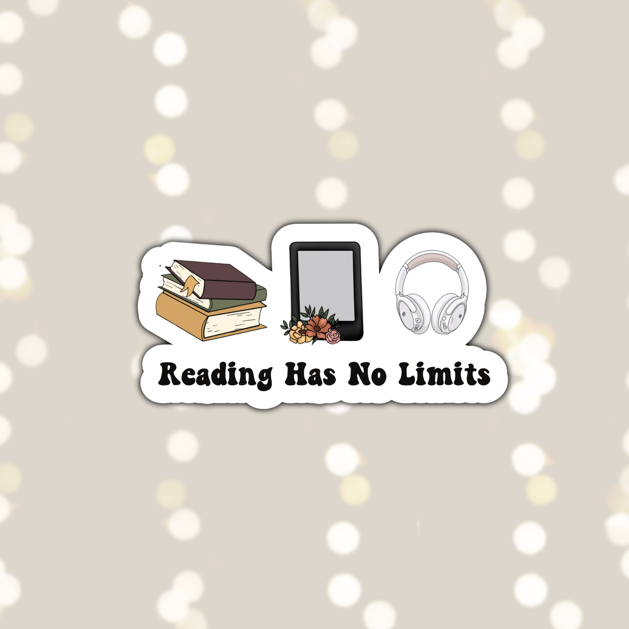 Reading Has No Limits Sticker – COZYBOOKISHGAMER